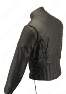 Men’s Vented Leather Jacket – Save Your Hide Leather