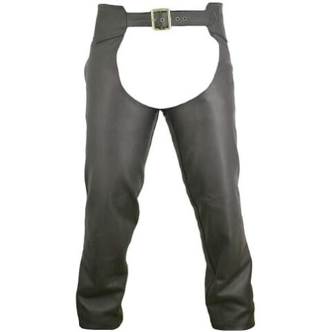 Men's Custom Motorcycle Leather Chaps